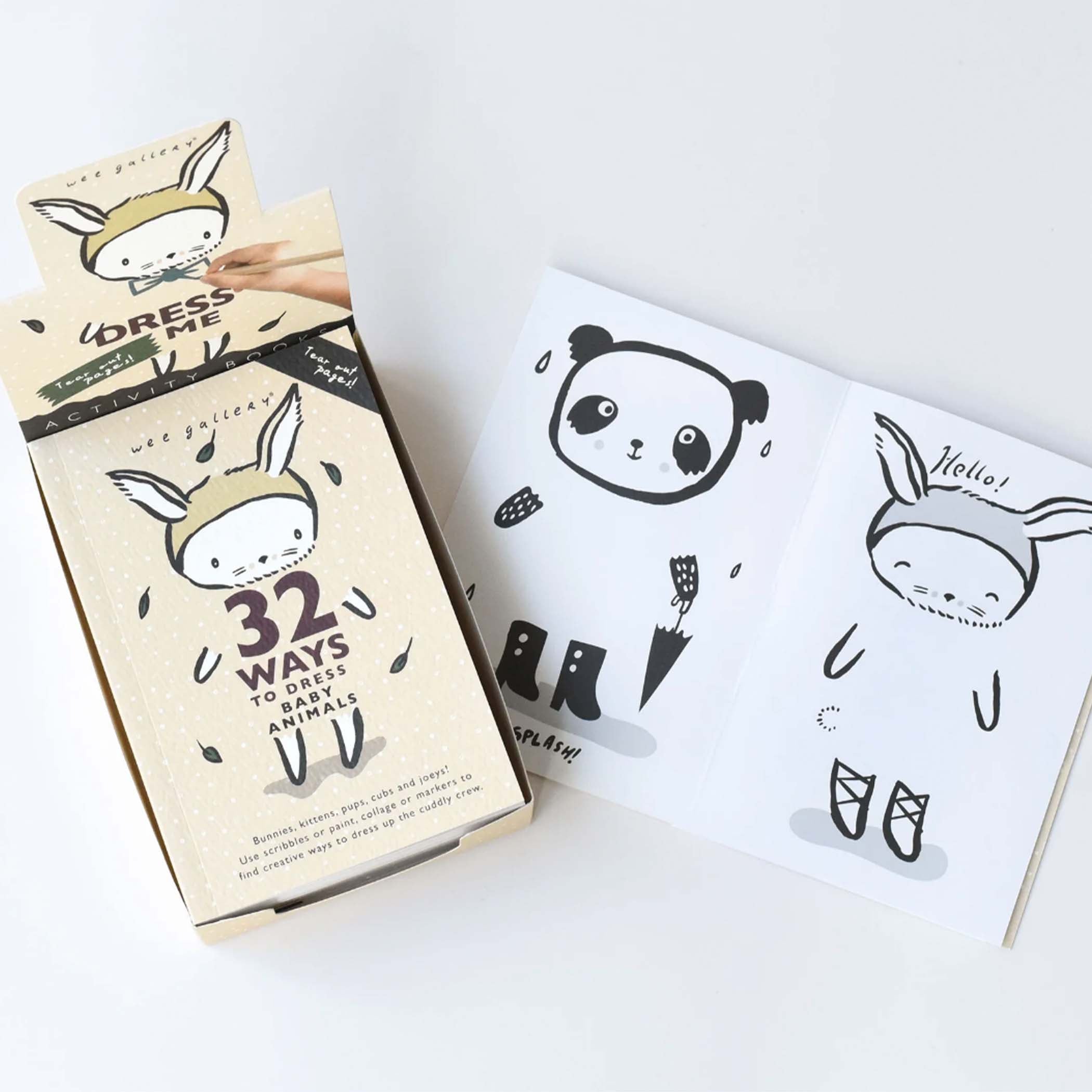 32 Ways to Dress Baby Animals Activity Book – New Orleans Museum of Art Shop